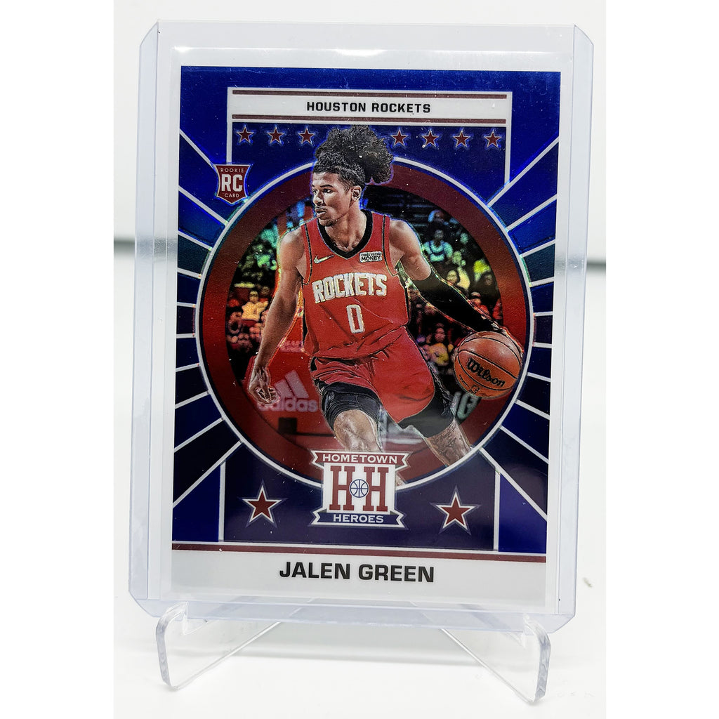 2021-22 Panini Chronicles Hometown Hero's Jalen Green RC 33/99 – Icons of Sport
