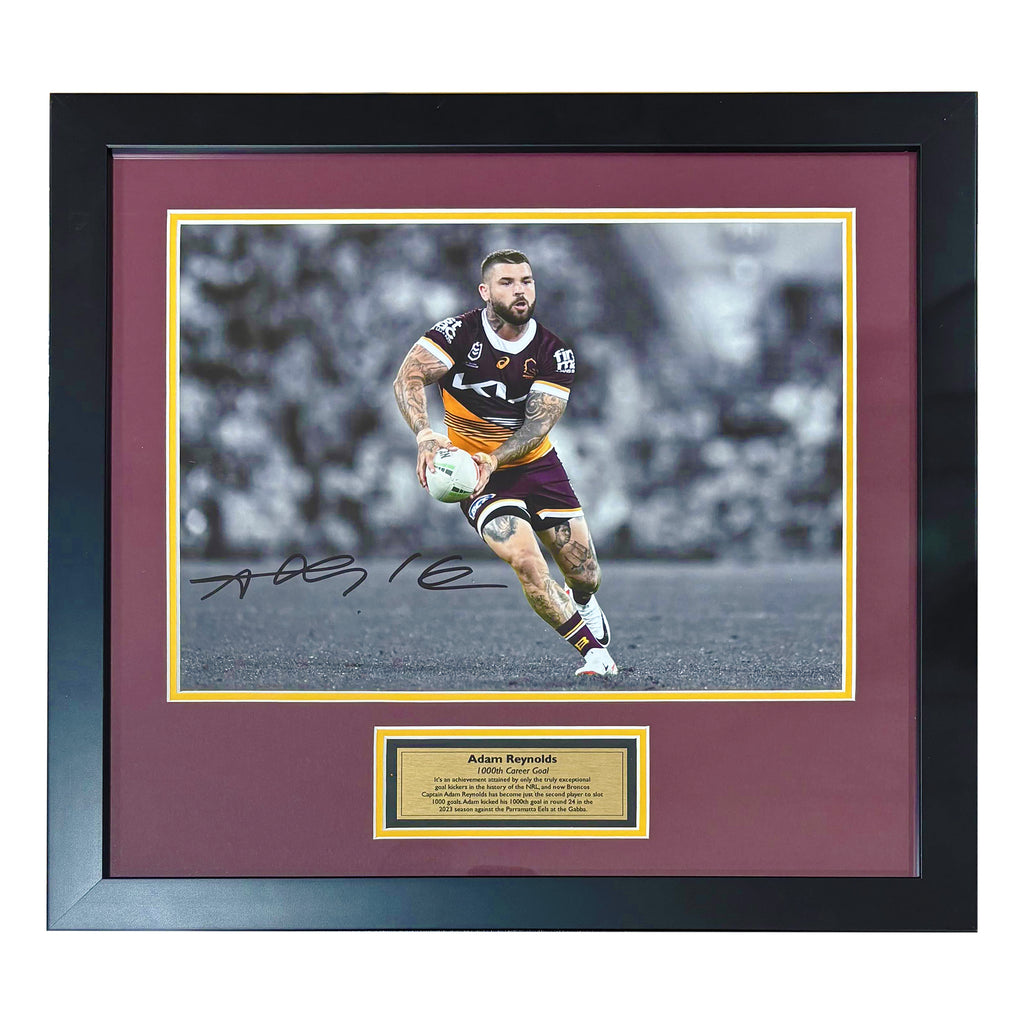 Adam Reynolds Signed 10x12 Landscape Image Framed W/ Photo Proof ...