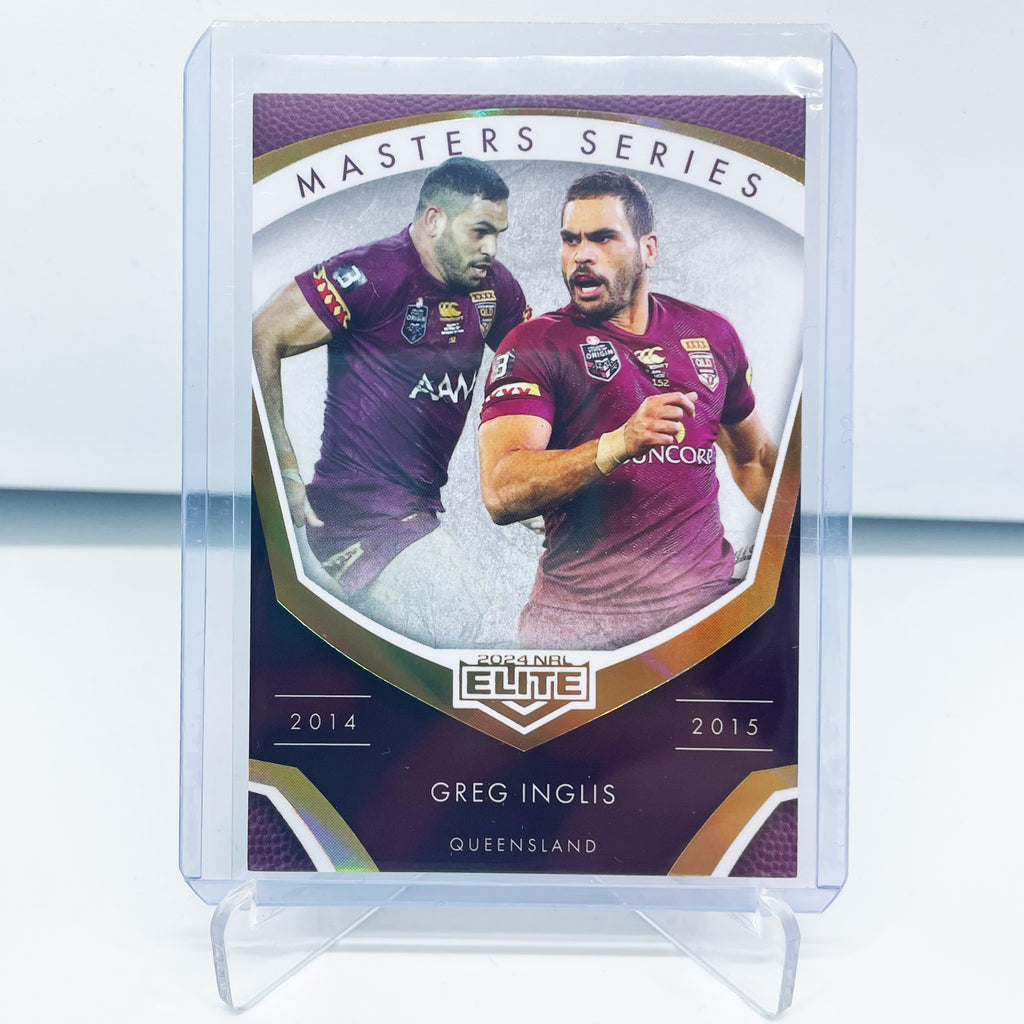 2024 NRL Elite Masters Series Greg Inglis Queensland 2014-2015 MS 11/1 ...