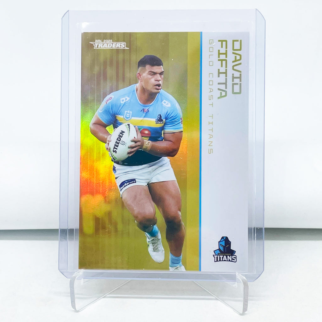 2025 NRL Traders Gold Special David Fifita GS 050 Gold Coast Titans 84 ...