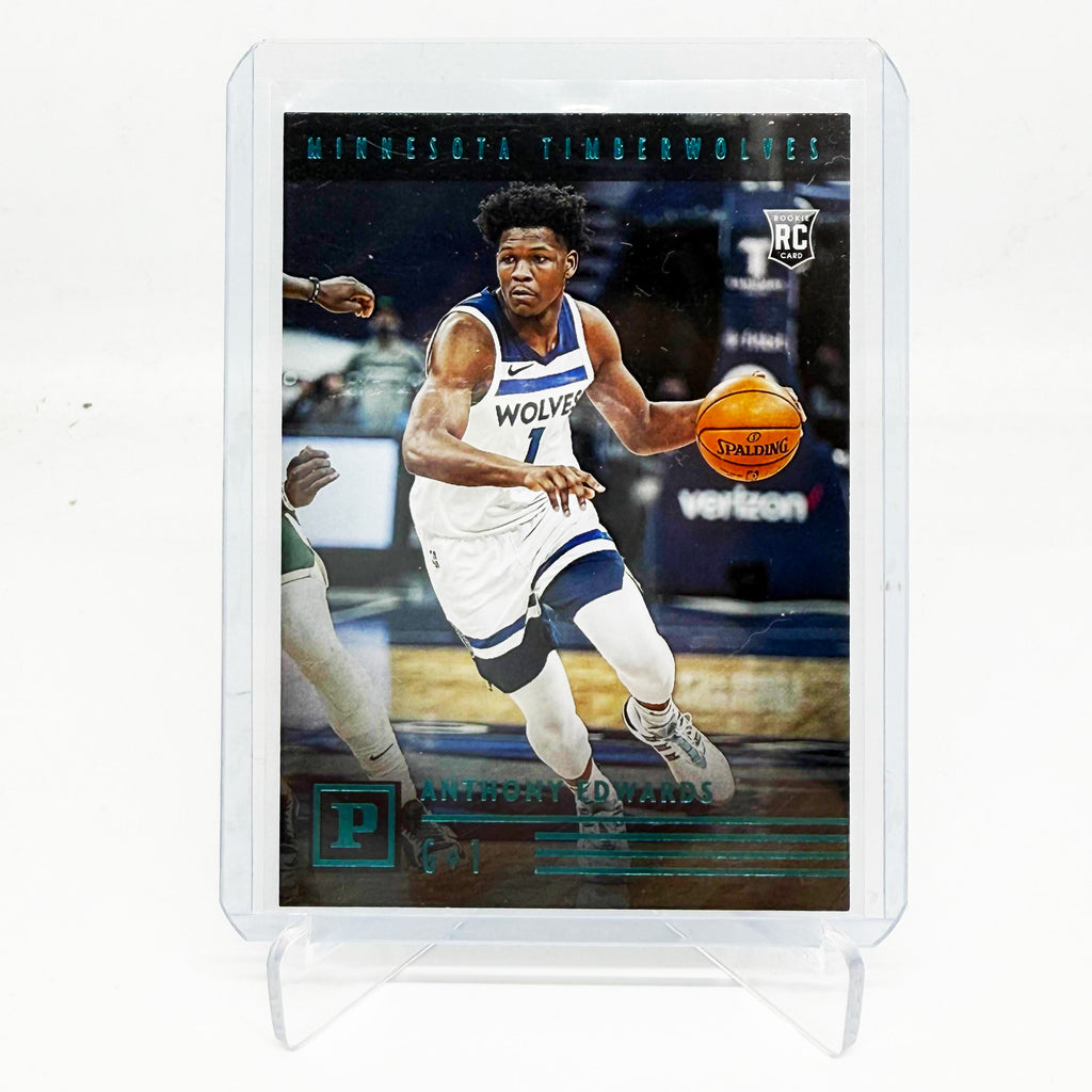 2020-21 Chronicles Panini Anthony Edwards Blue Rookie - No. 101 – Icons ...