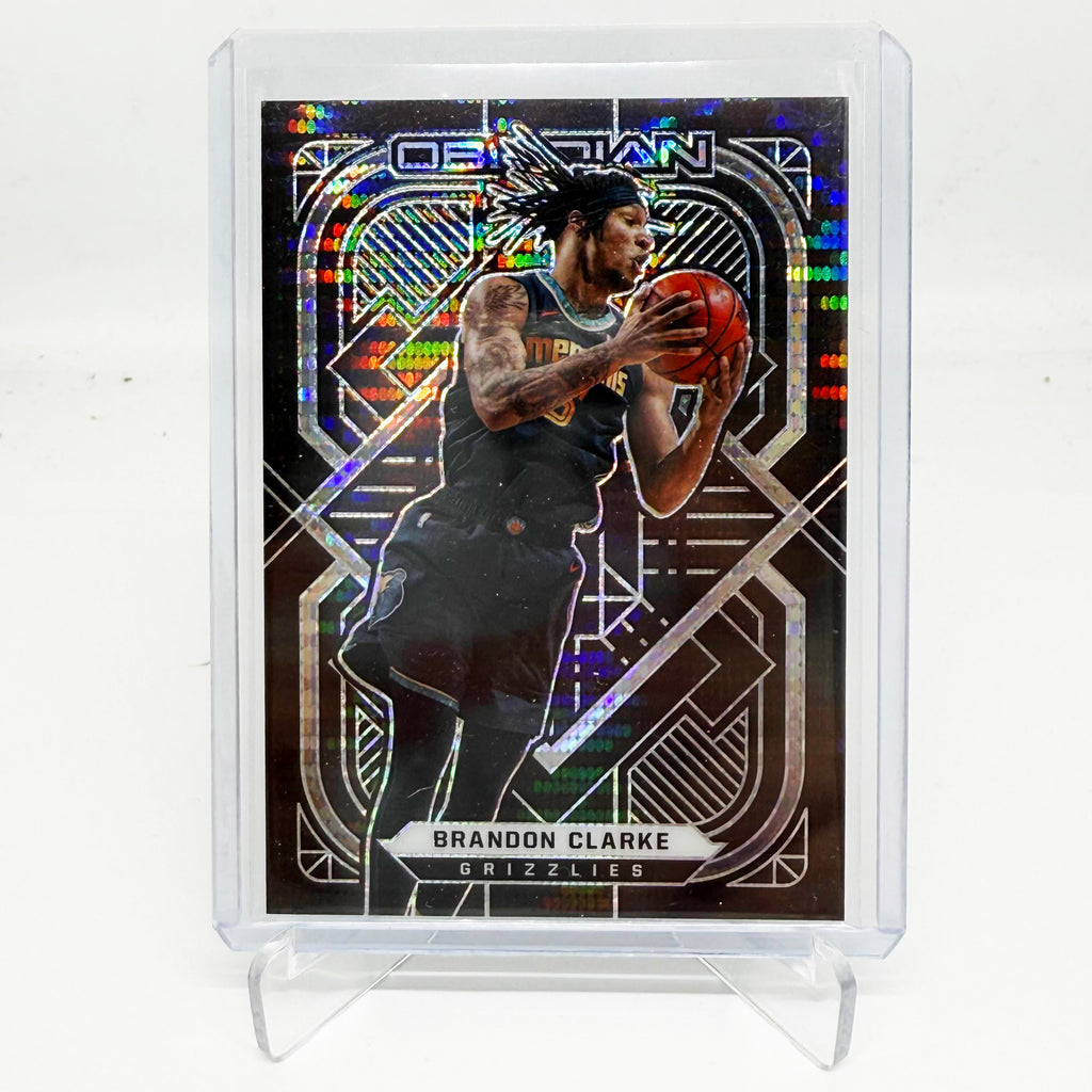 2020-21 Panini Obsidian Brandon Clarke Electric Etch Asia - No. 60 ...