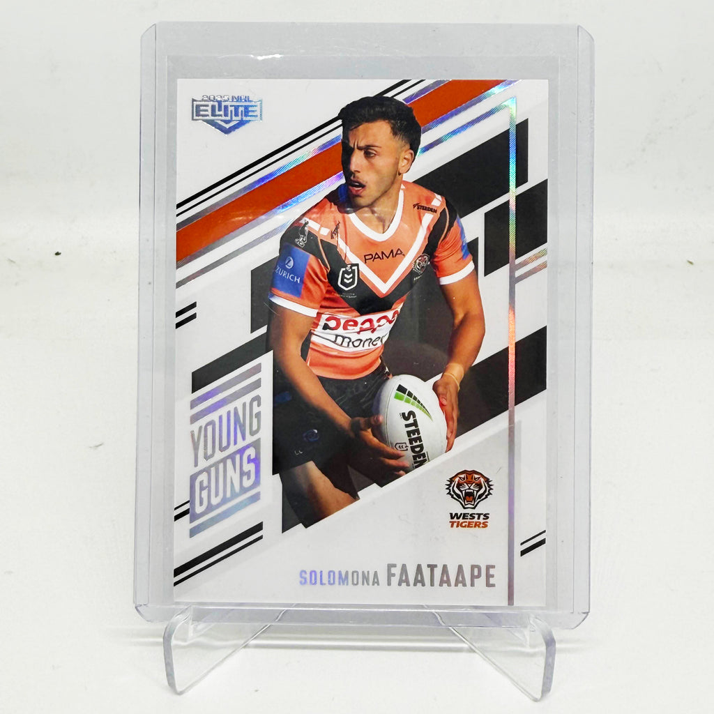 2025 NRL Elite Young Guns Solomona Faataape - YG 34/34 076/221 – Icons ...
