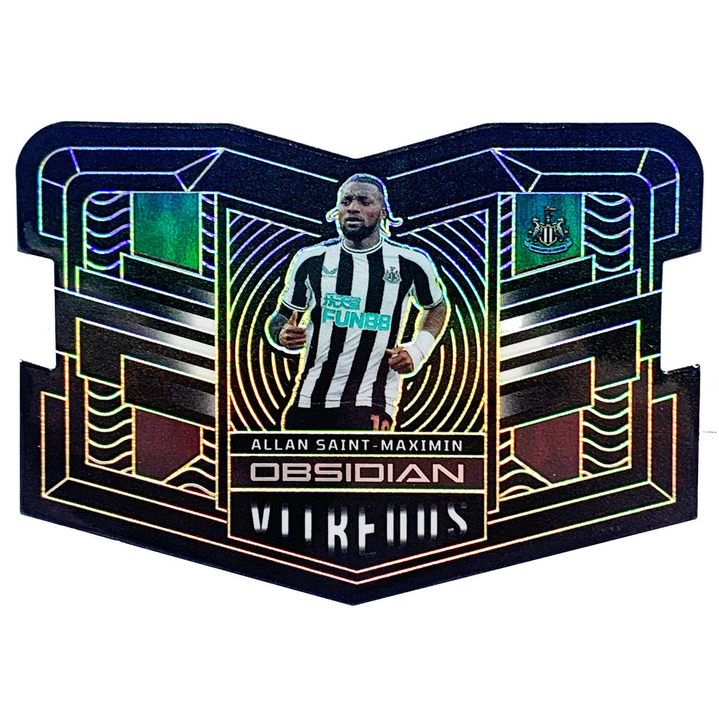 2022-23 Obsidian Allan Saint-Maximin Vitreous Die-cut Electric Etch 10 ...