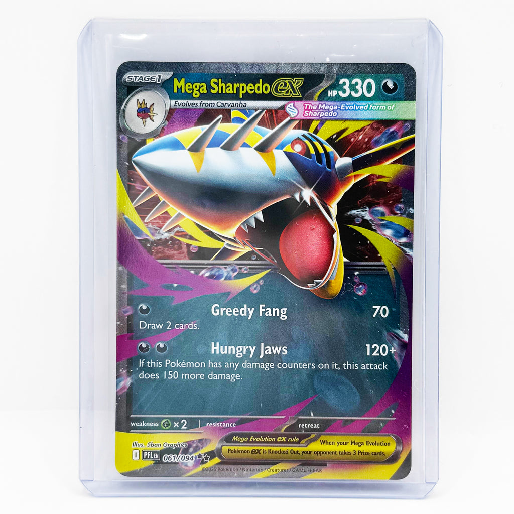 Pokémon TCG Mega Sharpedo EX 061/094 Phantasmal Flames – Icons of Sport