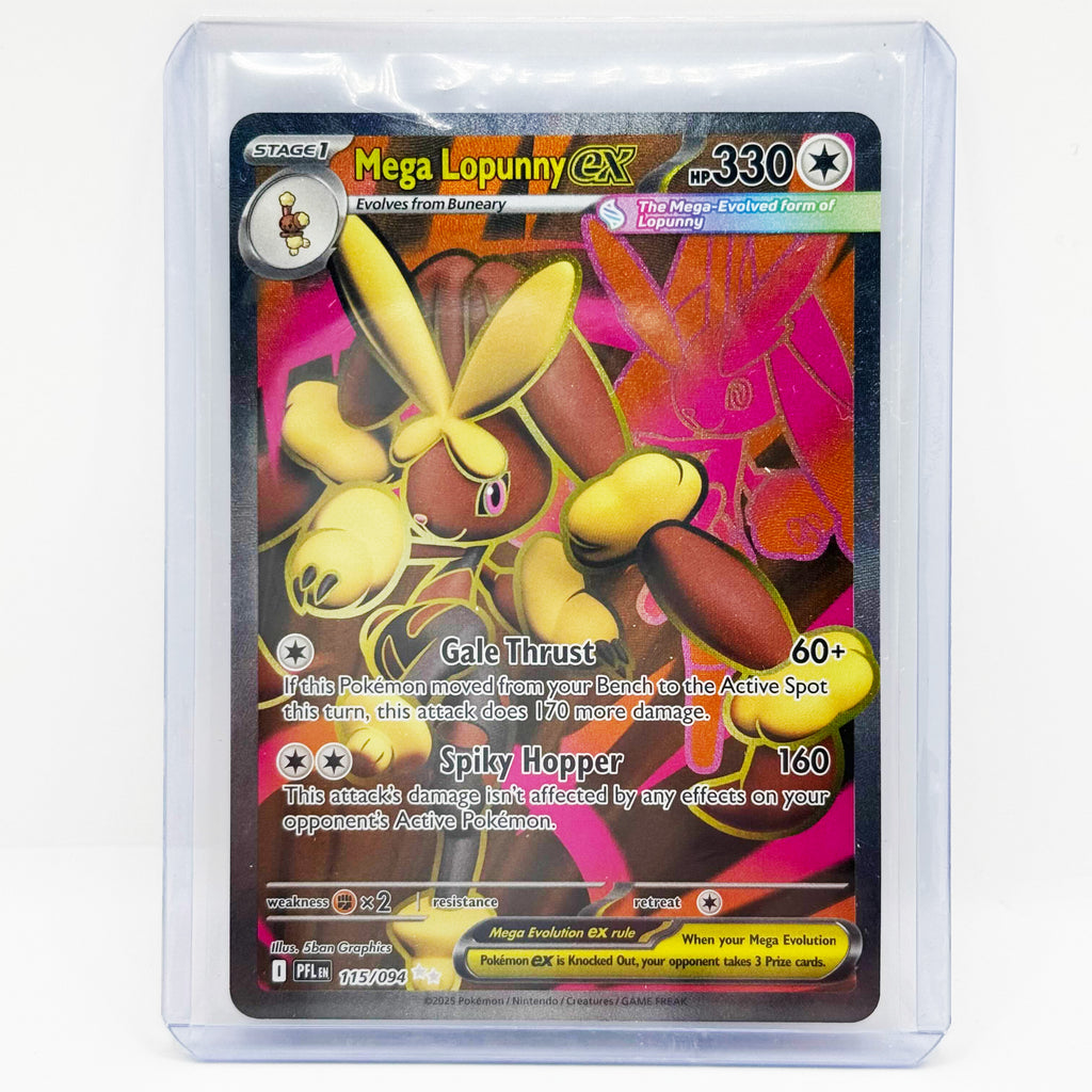 Pokémon TCG Mega Lopunny EX 115/094 Phantasmal Flames – Icons of Sport