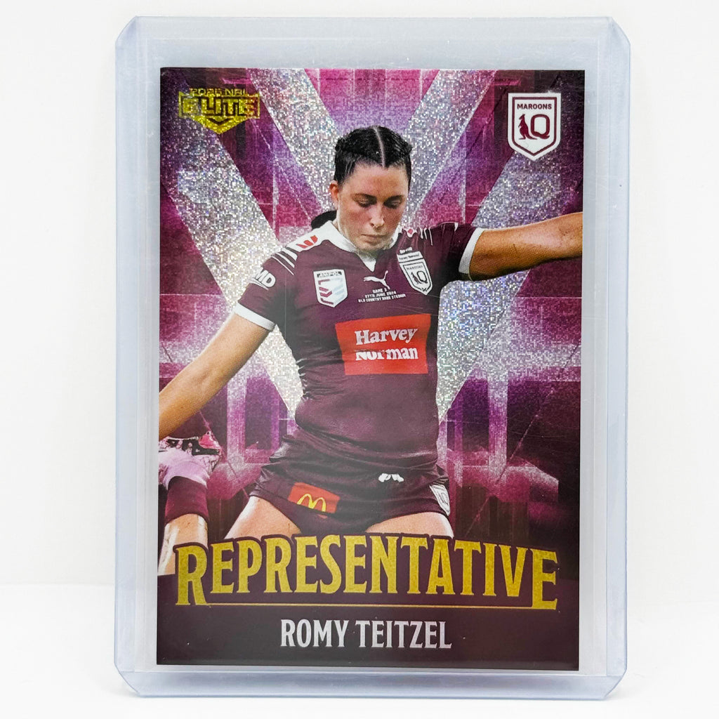 2025 NRL Elite Representative Romy Teitzel QLD Maroons - REP #32/48 ...