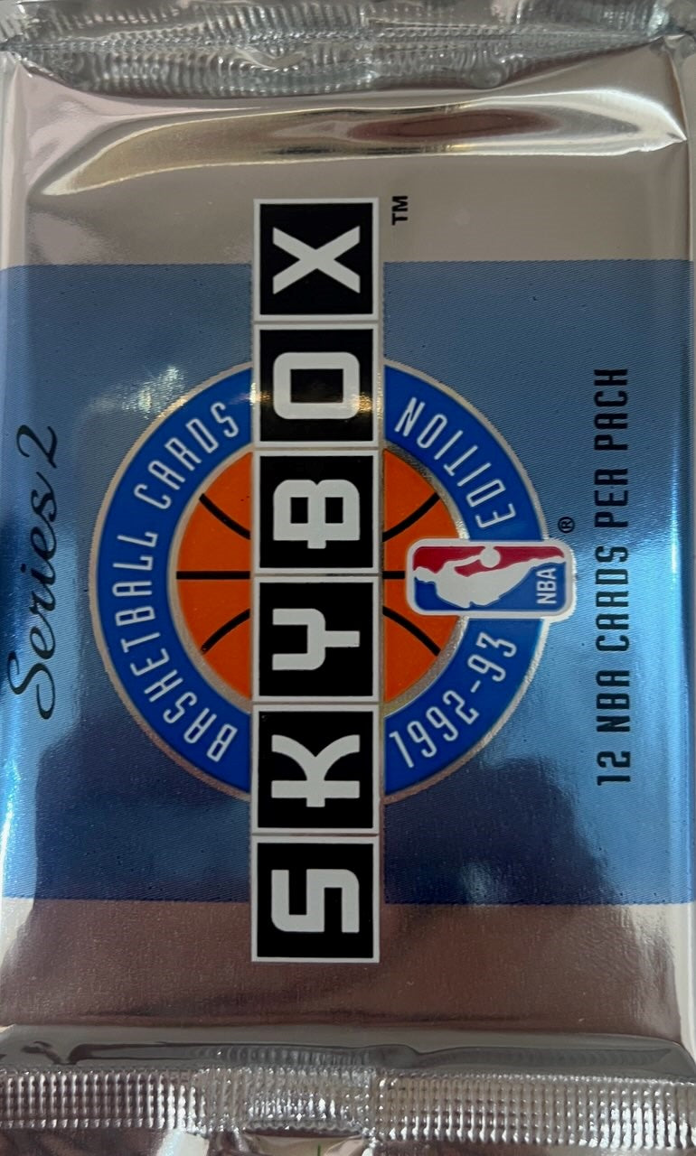 1992-93 Skybox Series 2 Basketball Hobby Pack – Icons of Sport