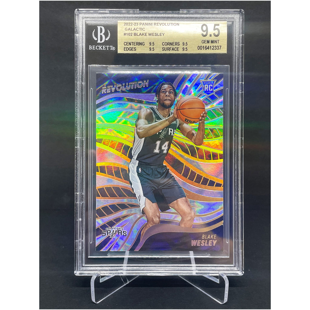 2022-23 Panini Revolution Galactic Blake Wesley Rookie BGS 9.5 Gem Min ...