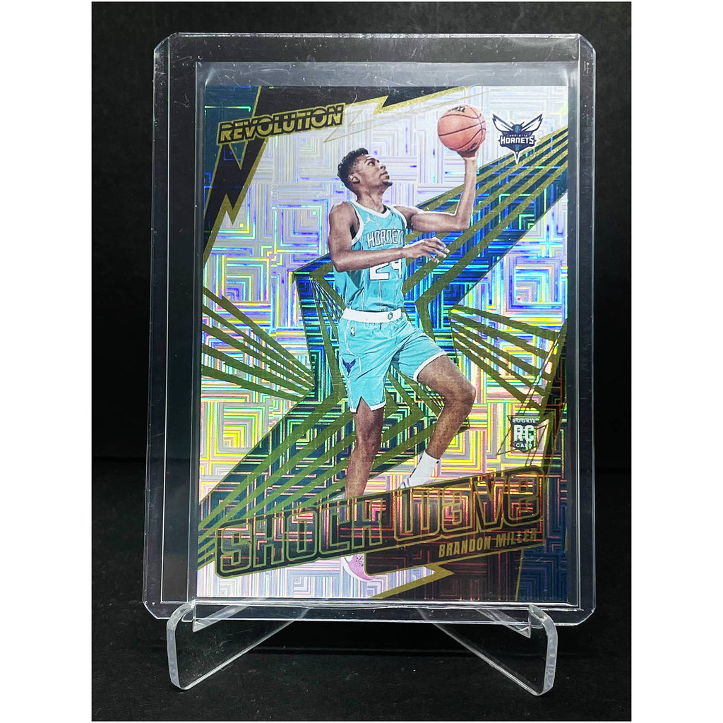 2023-24 Panini Revolution Shockwave Brandon Miller Rookie Levels RC ...