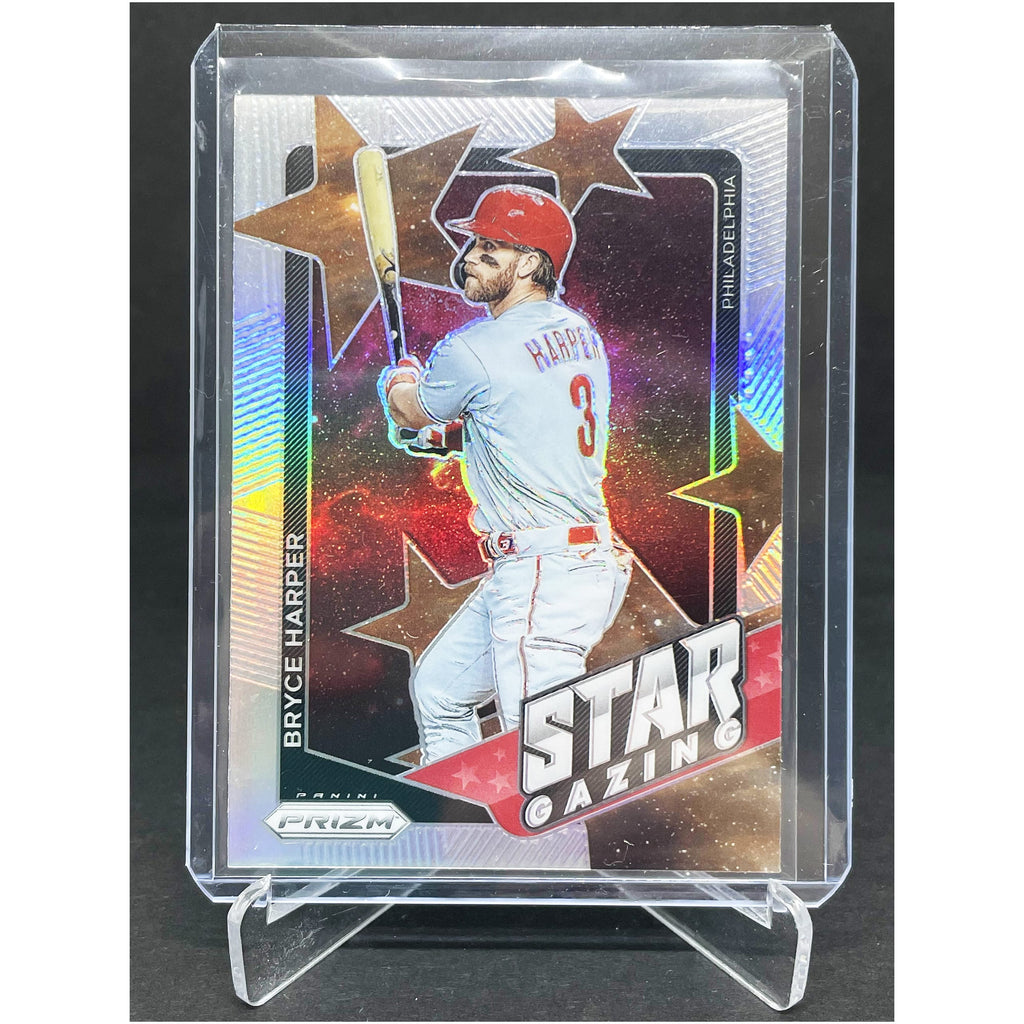 2021 Panini Prizm Baseball Bryce Harper Star Gazing - No. SG11 – Icons ...