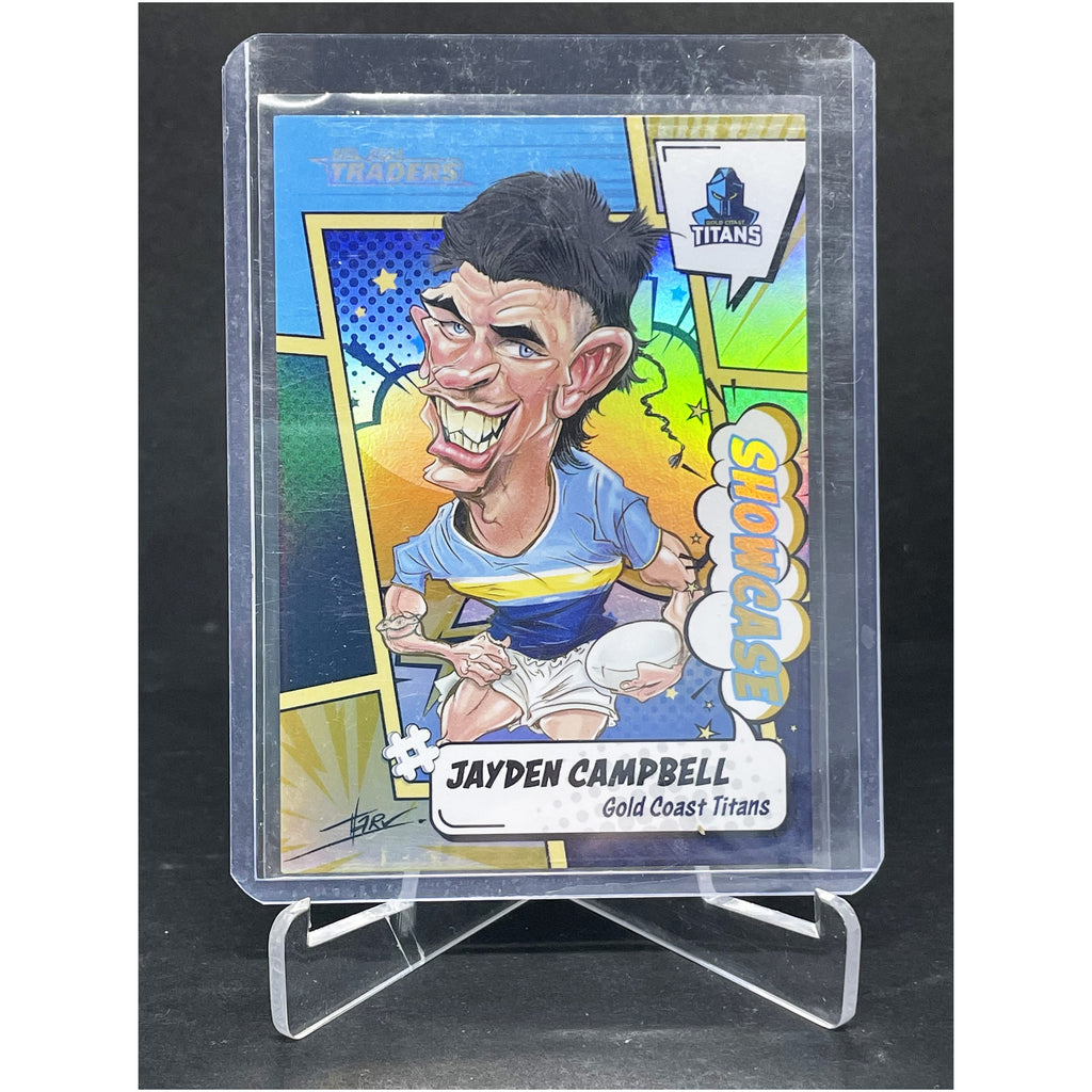 2024 NRL Traders Jayden Campbell Showcase Case Card 32/60 – Icons of Sport
