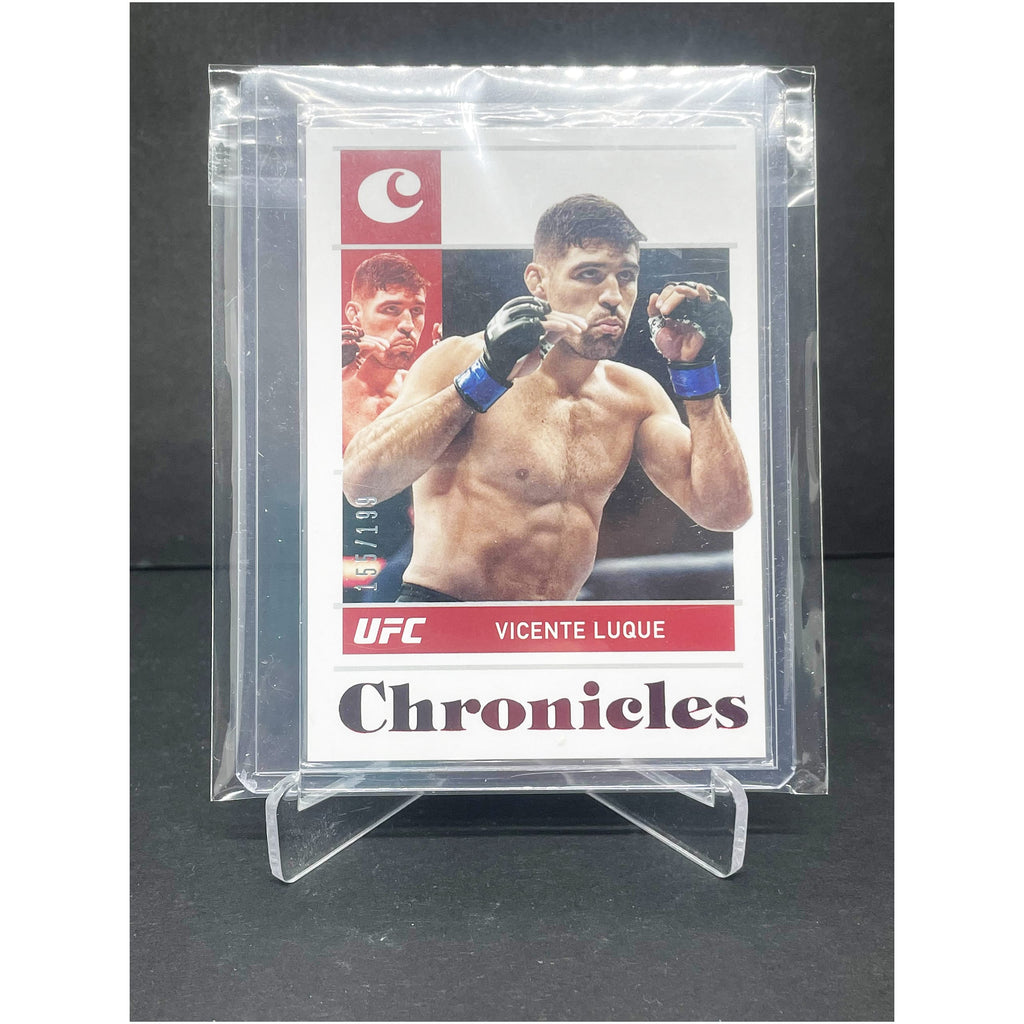 2022 Panini Chronicles UFC Vincente Luque Red Parallel 155/199 – Icons ...