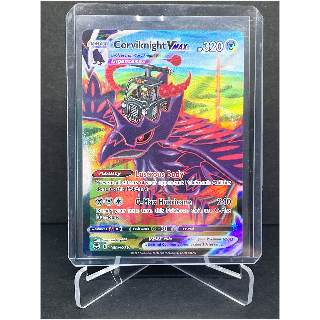 2022 Pokémon Corviknight VMAX Silver Tempest TG19/TG30 – Icons of Sport