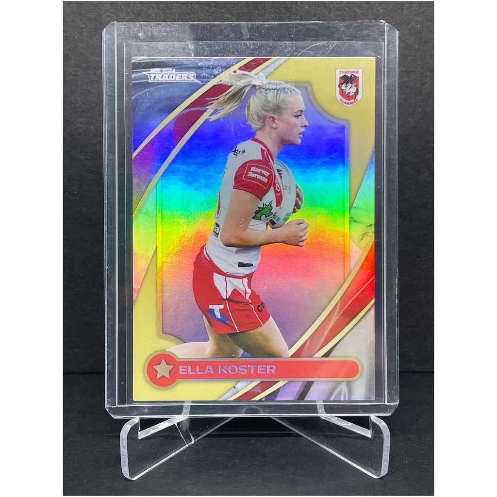 2024 NRL Traders Womens Gold Ella Koster 161/210 - WG 44/60 – Icons of ...