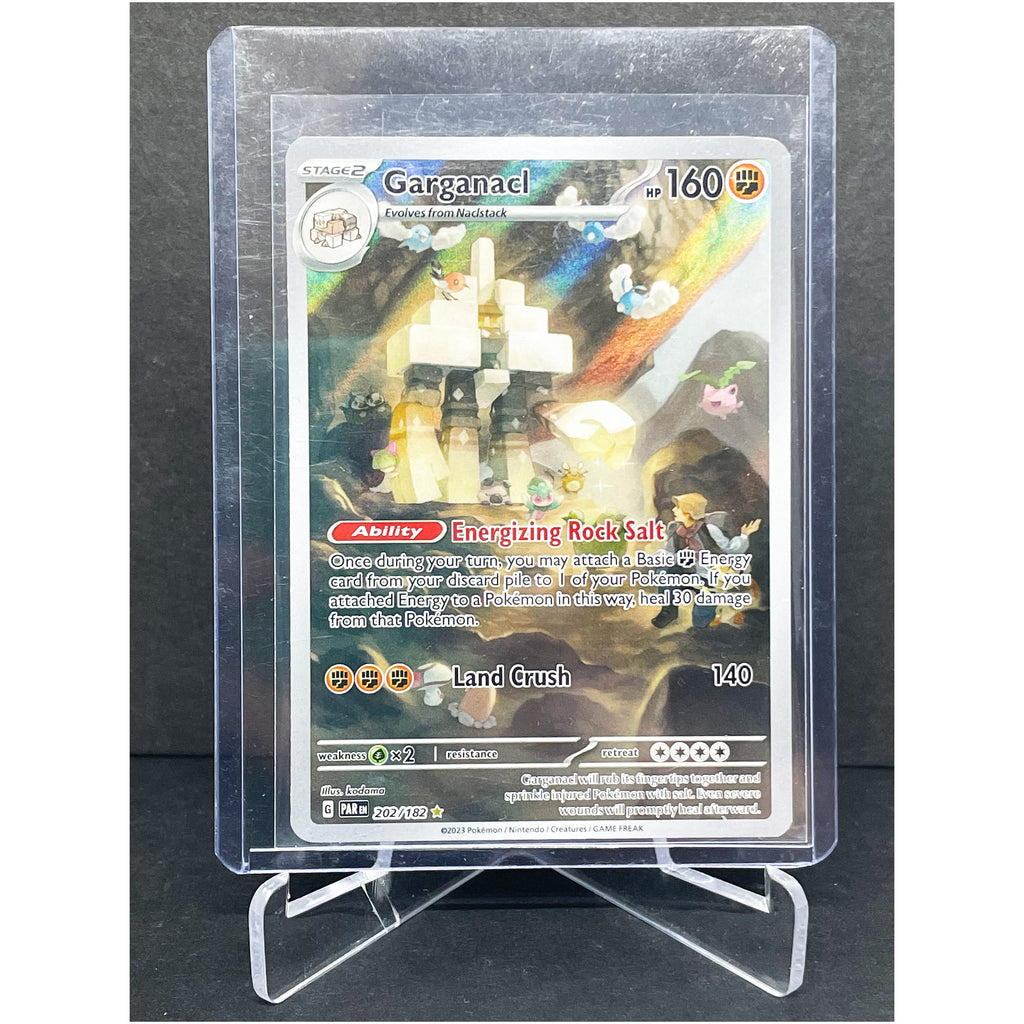 2023 Pokémon Garganacl Stage 2 Full Art Holo 202/182 – Icons of Sport