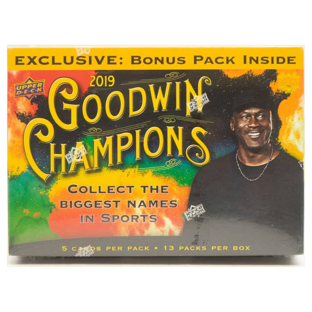 2019 Upper Deck Goodwin Champions Mega Box – Icons of Sport