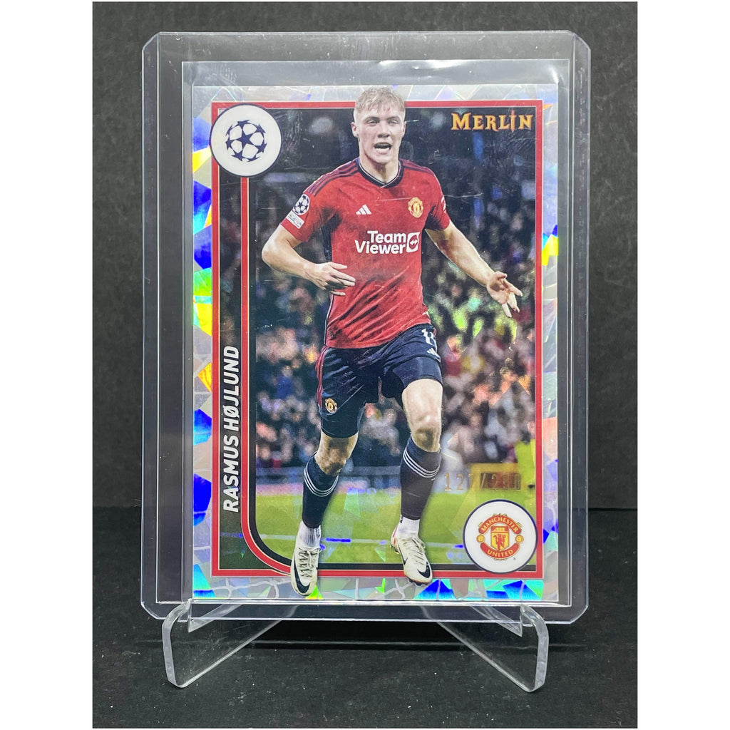 2024 Topps Merlin UEFA Rasmus Hojlund 127/250 – Icons of Sport