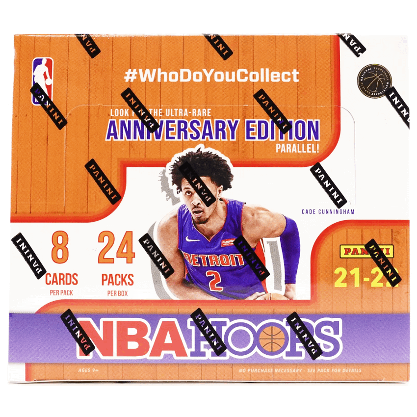 2021-22 Panini NBA Hoops Basketball Retail 24-Pack Box – Icons of Sport