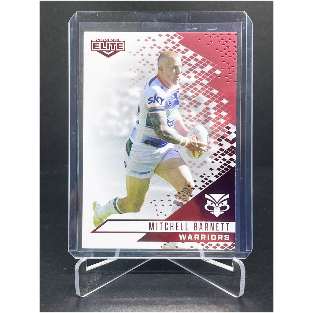 2024 NRL Elite Mitchell Barnett New Zealand Warriors Mojo Ruby MR 137 ...