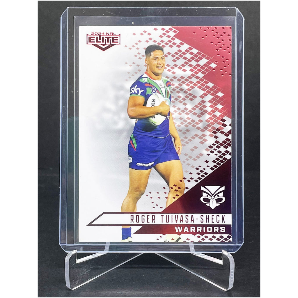 2024 NRL Elite Roger Tuivasa-Sheck New Zealand Warriors Mojo Ruby MR 1 ...
