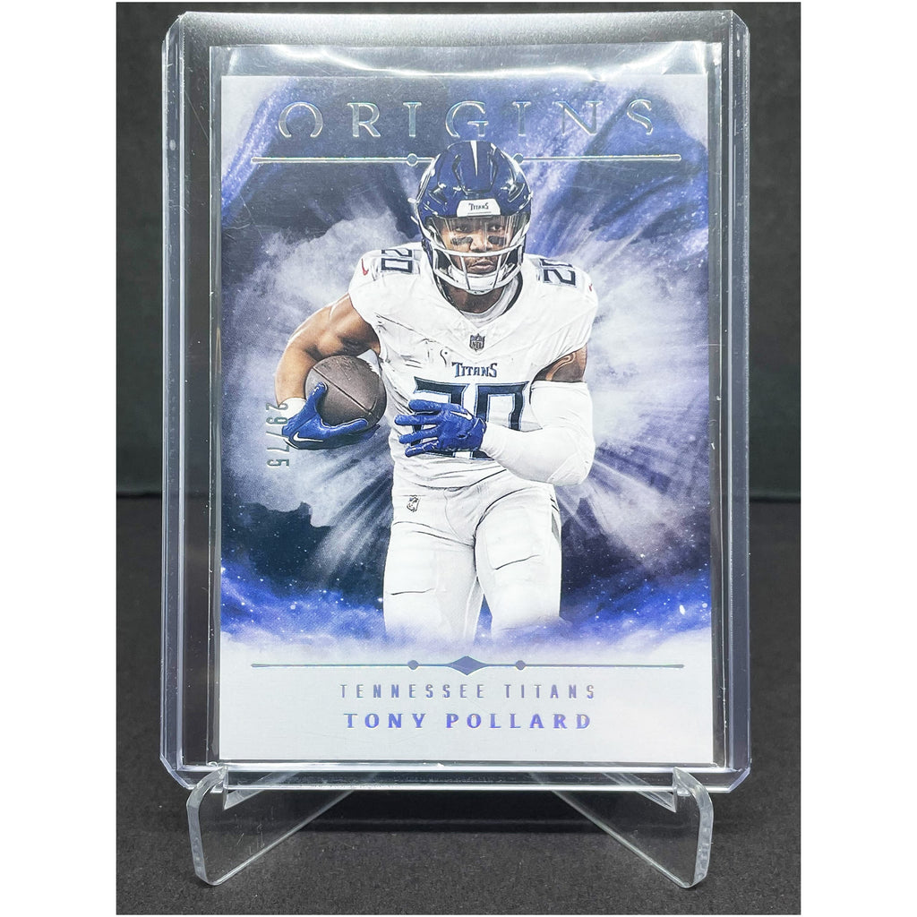2024 Panini Origins Tony Pollard 29/75 – Icons of Sport