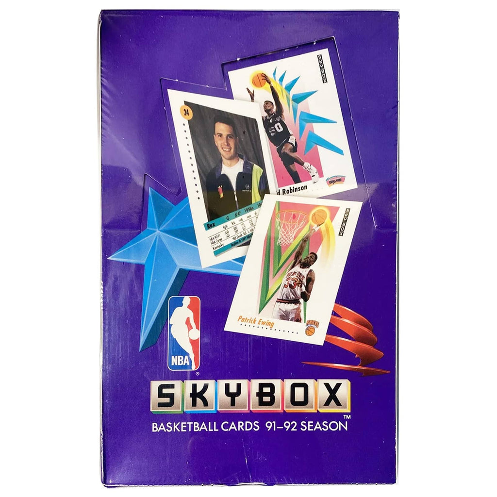 1991-92 SkyBox Purple Box Series 1 Basketball Cards – Icons of Sport