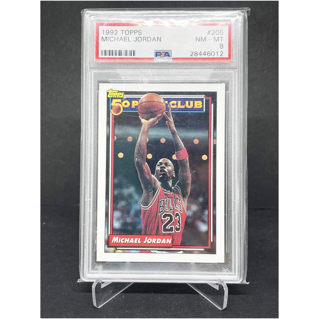 1992 Topps Michael Jordan 50 Point Club PSA NM-MT 8 – Icons of Sport