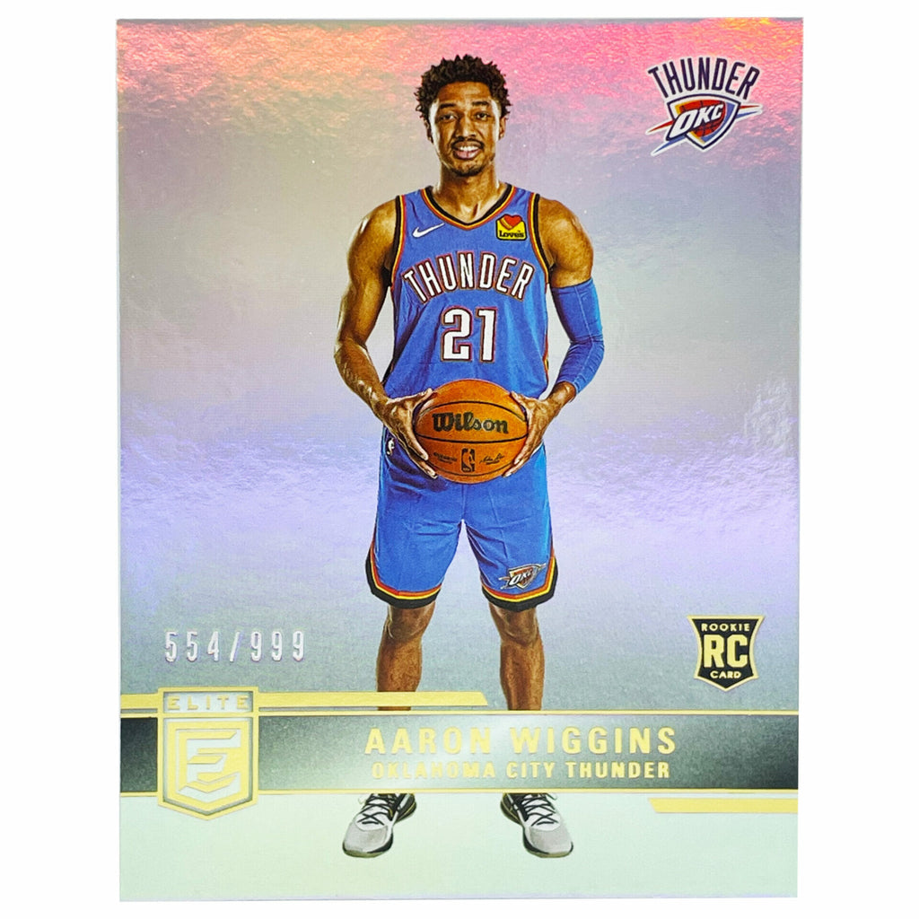 2021-22 Donruss Elite Aaron Wiggins Rookie Card - 554/999 – Icons of Sport